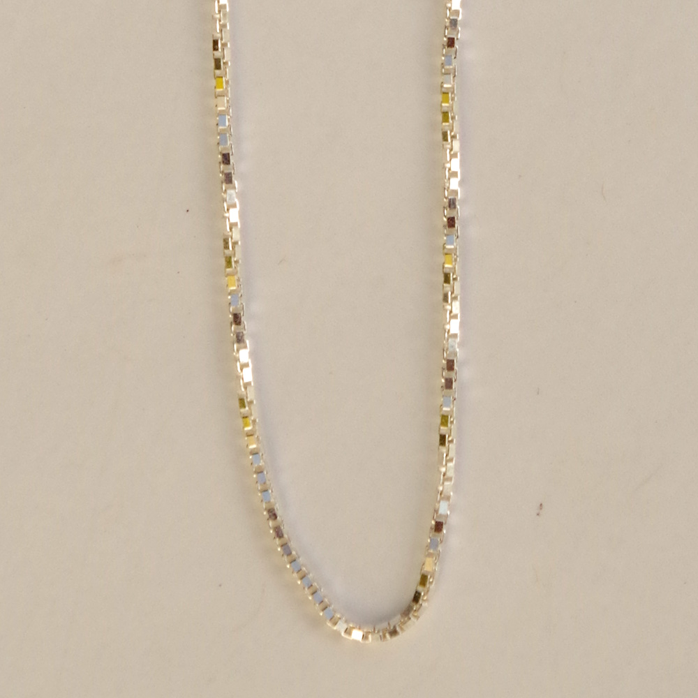 Box Necklace - Silver Keeper